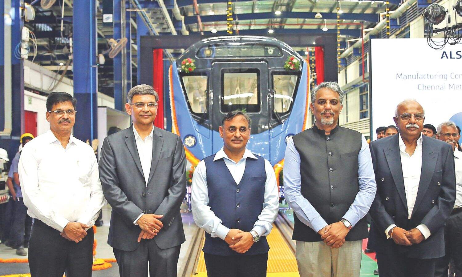 First set of trains for Metro Rail phase II get ready