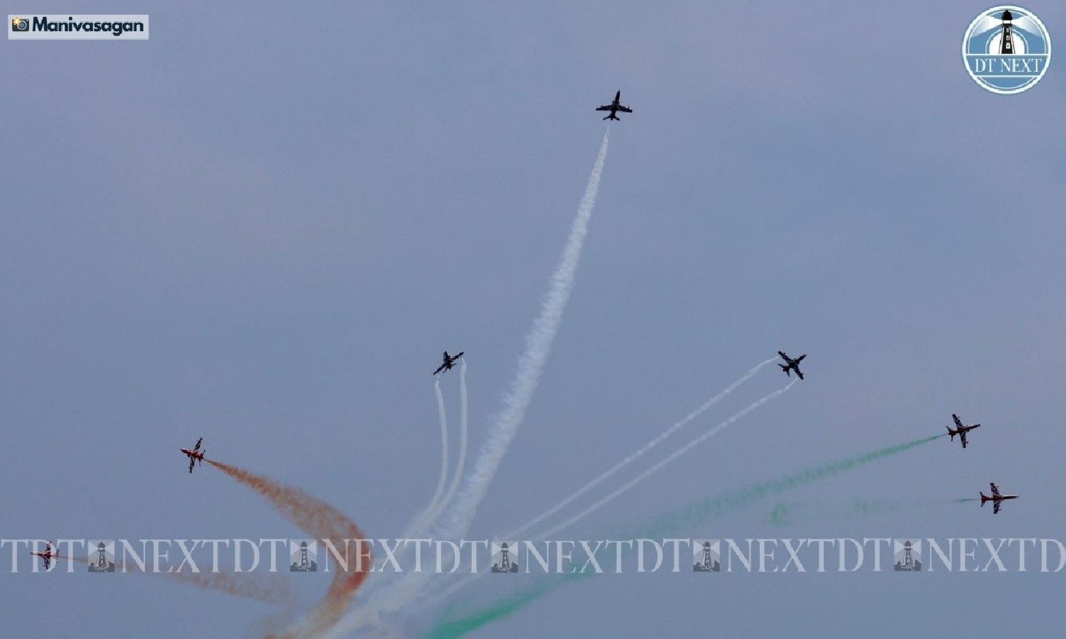 Eyes to the skies: Chennaiites enthralled by stunning IAF air show display
