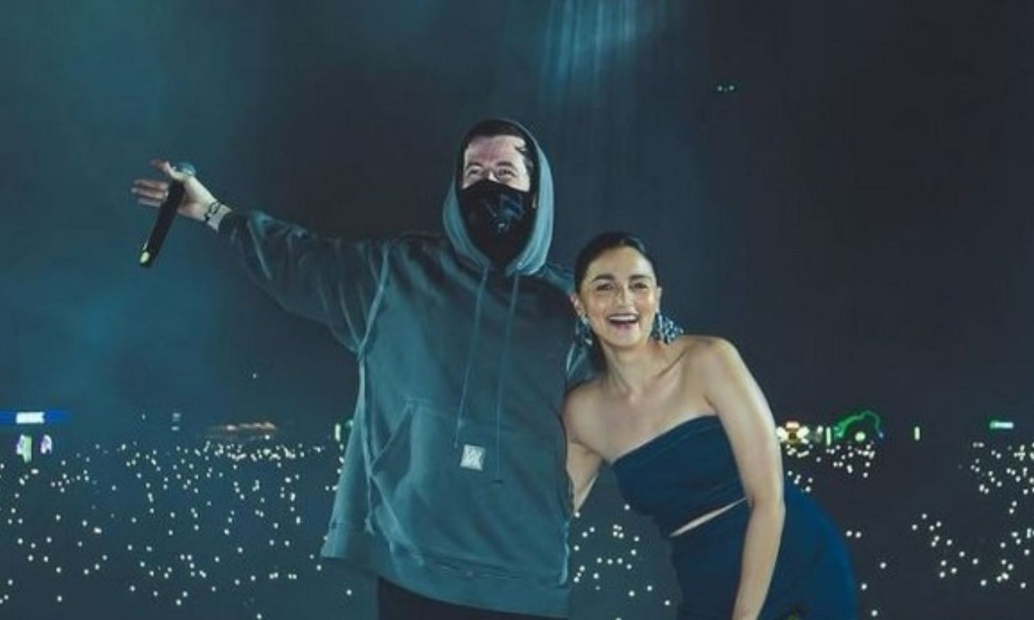 Alia Bhatt shows up at Alan Walker's Bengaluru concert