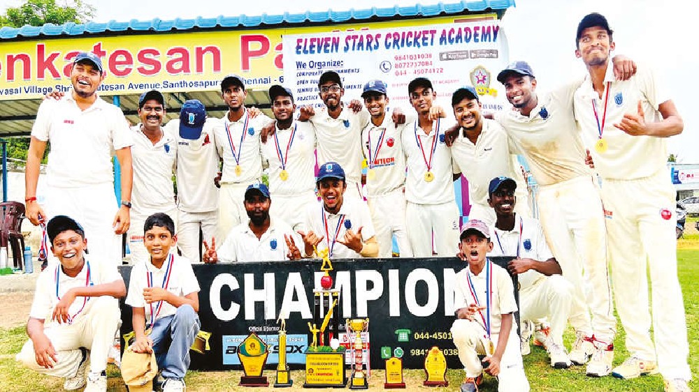 Universal Spartans emerges victor in local cricket tournament