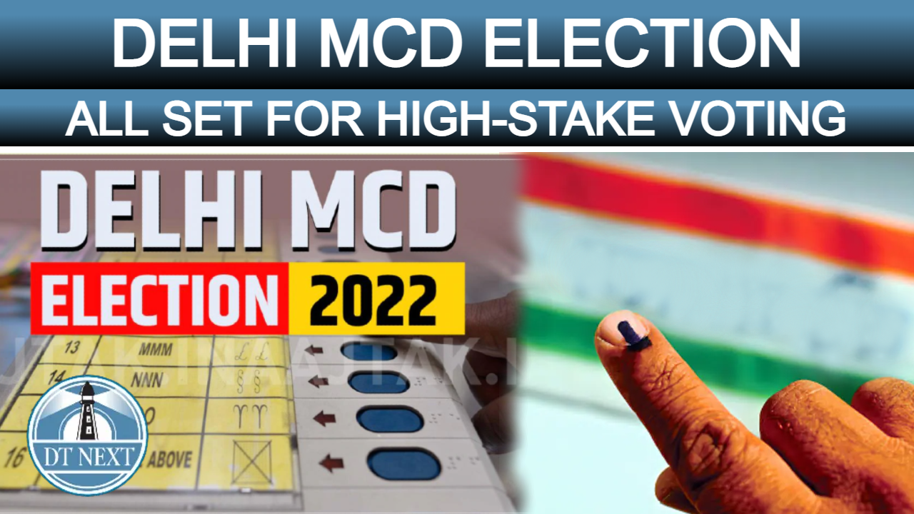 Delhi MCD election: All set