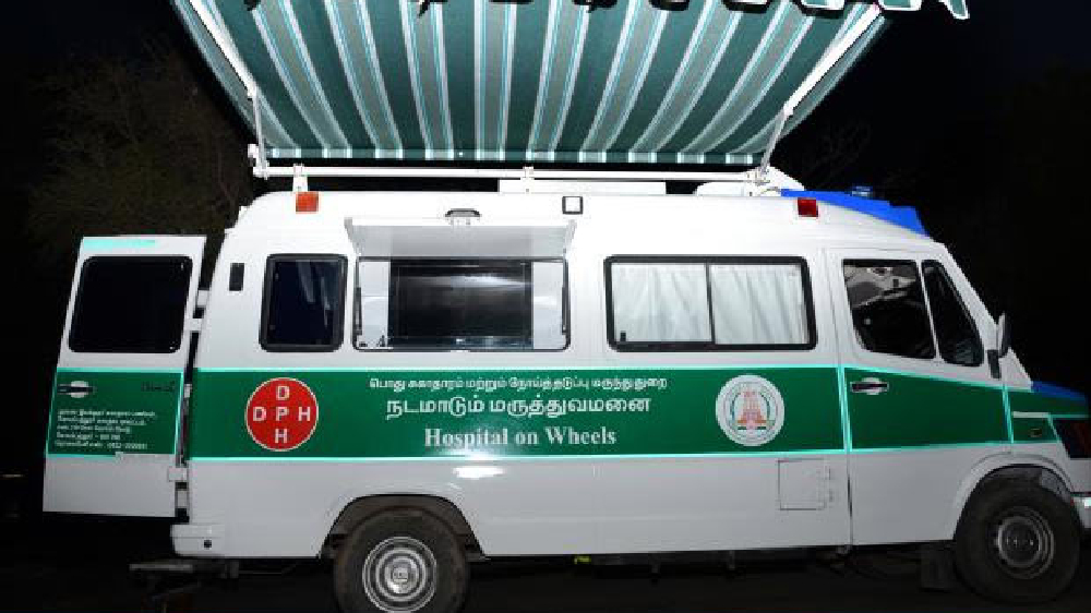 Mobile med units for labourers losing pace