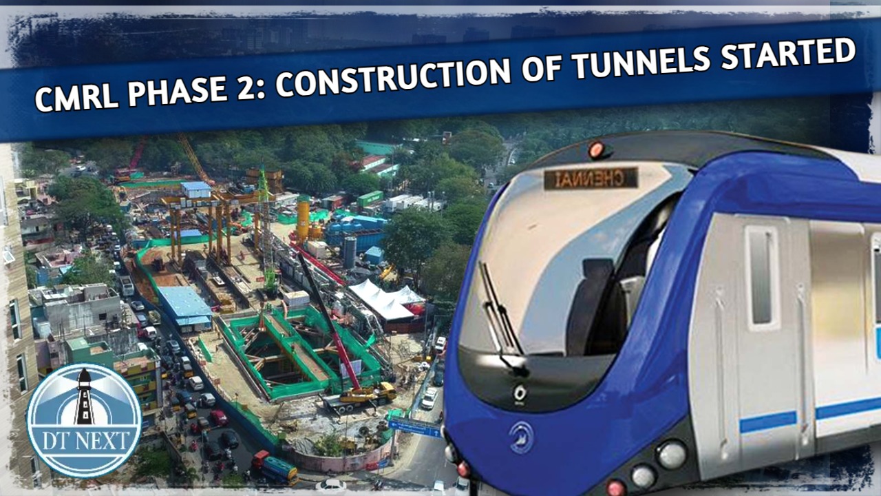 CMRL phase 2: Construction of tunnels started