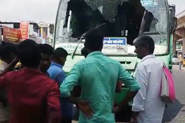 Tension over desecration of Ambedkar statue at Tindivanam