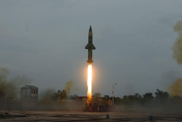 Night trial of Prithvi-II missile successful