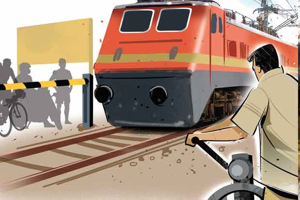 On-train gateman mans 35 level crossings