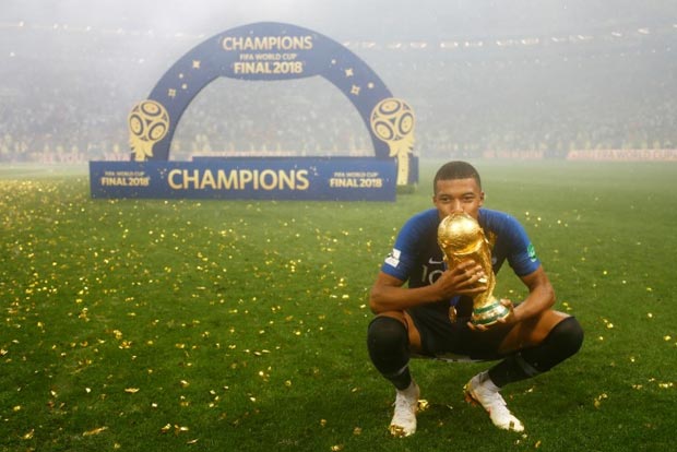 World champion teenager Mbappe is game's new global star