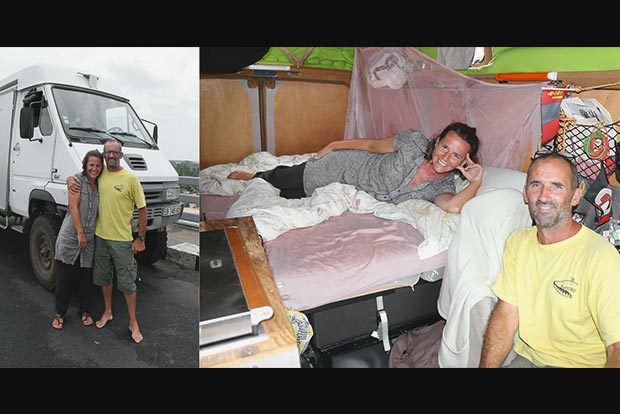 French duo on global caravan ride