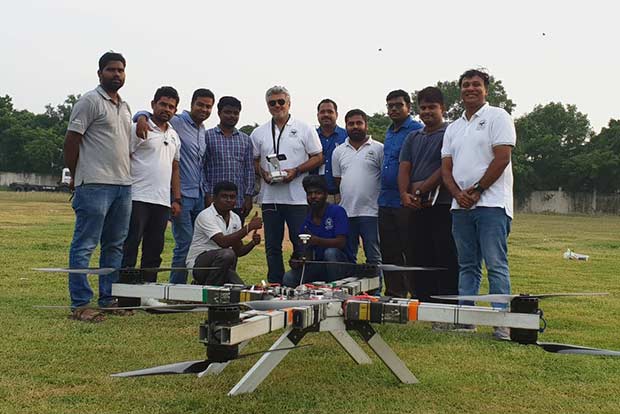 Ajith’s Daksha team develops India’s first air taxi