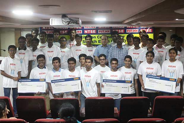 FIITJEE honours NTSE toppers with cash award