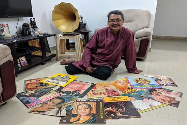 Meet the musician who owns thousands of vinyl records