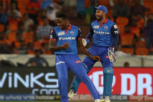 Rabada leads clinical bowling display in DC's 39-run win over SRH