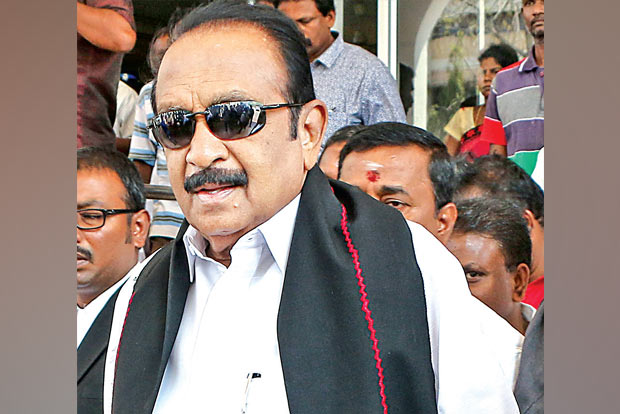 Photos for party funds: Vaiko puts Rs.100 price tag for pic with him