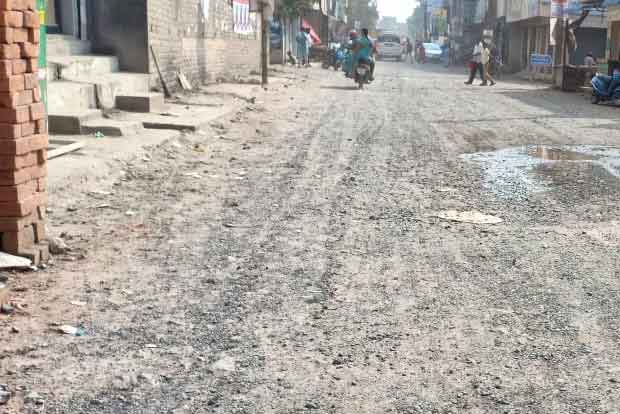 Bumpy ride on most major roads in Avadi municipality