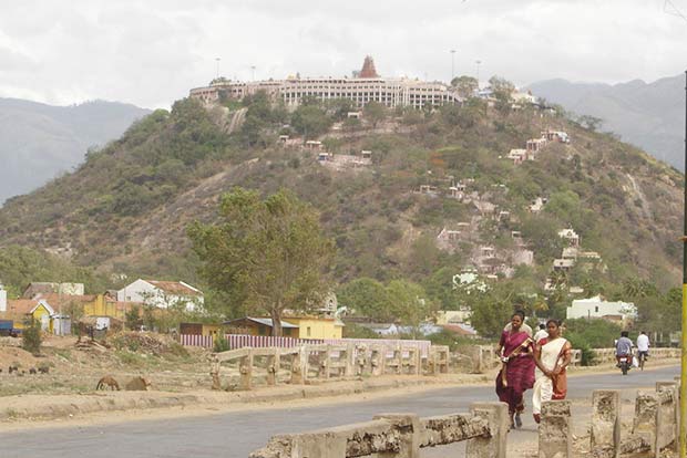 Idol Wing inspects Palani temple