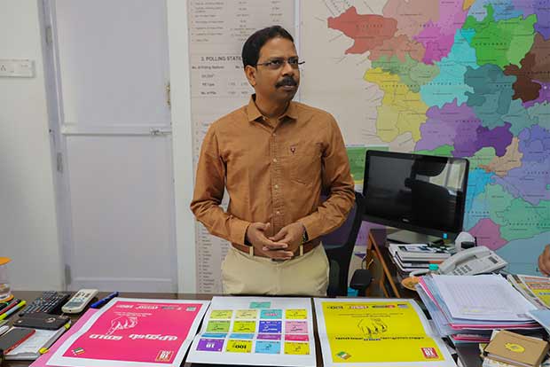 Tanglish debuts in EC campaign