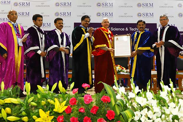 SRM holds 15th annual convocation