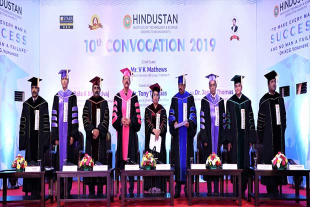 Hindustan Institute of Technology and Science holds its 10th convocation
