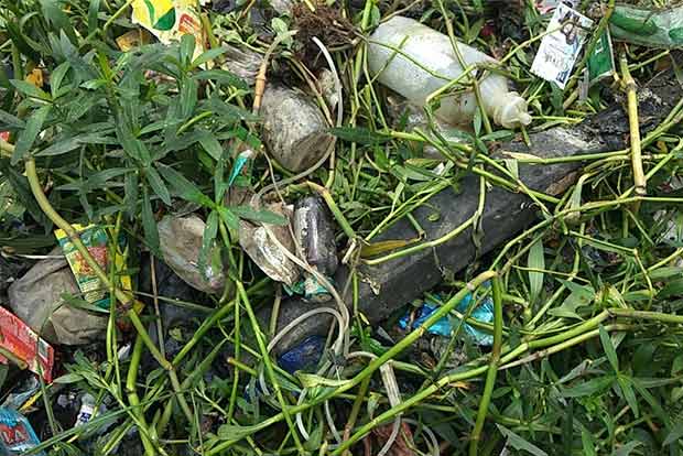Residents seek action against med waste in Natham canal
