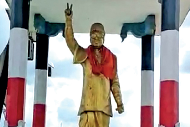Guarding statues from vandals during crisis, a challenge to govt