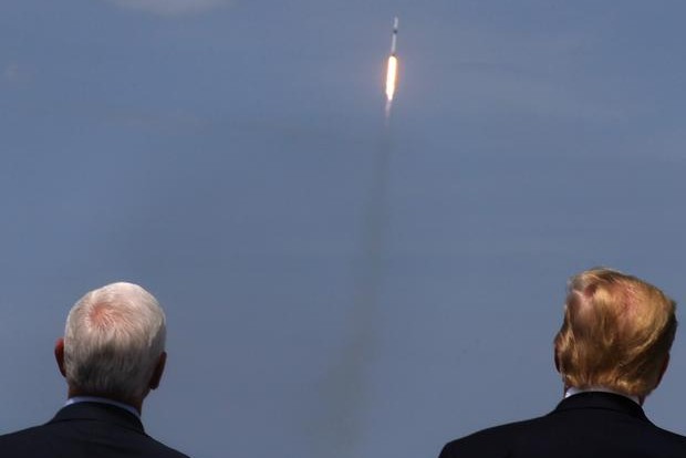 NASA and SpaceX blast off to space station