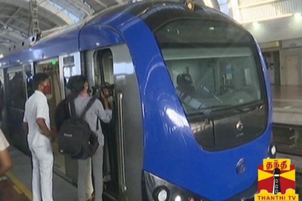 After the 5 month impasse, Chennai metro-rail services flagged off