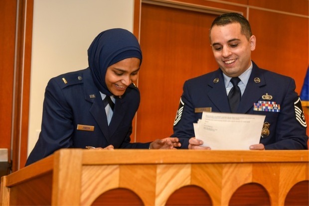 US Military's First India-born Female Muslim Chaplain Graduates From ...
