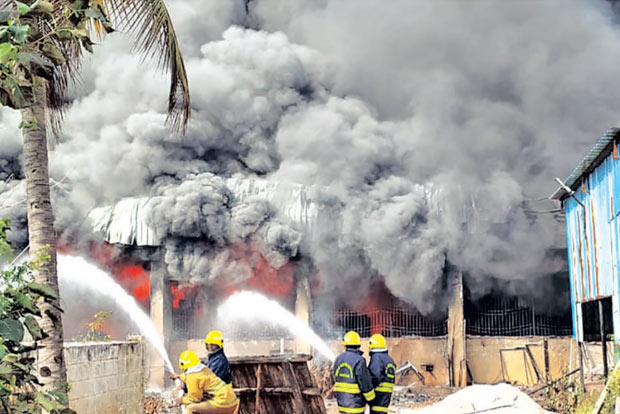 Tyre manufacturing unit gutted at Gummidipoondi Sipcot, none hurt
