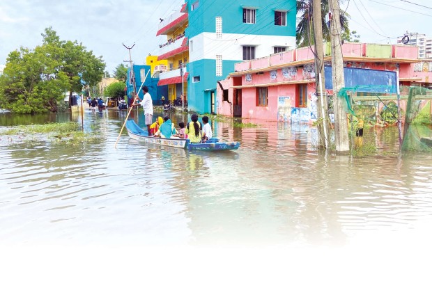 Padur relives 2015 scare as over 500 houses inundated