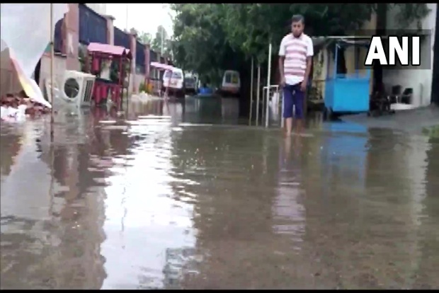 Overnight rainfall causes waterlogging in Delhi-NCR