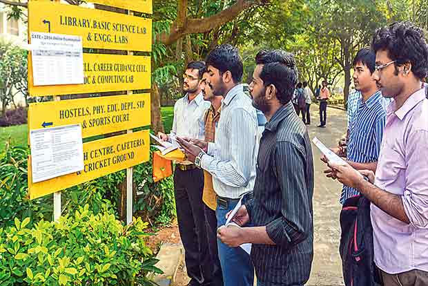 Students find GATE easy on first day