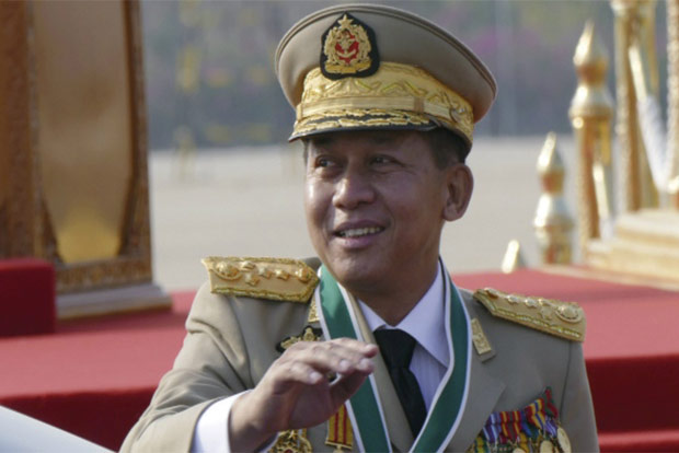 Image makeover for Myanmar general