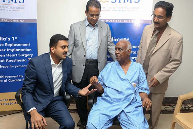 Rare aortic arch replacement procedure performed