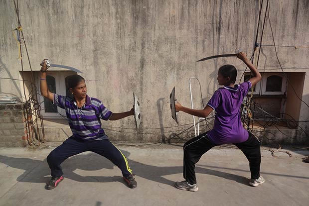 Learning life lessons from kalari and silambam