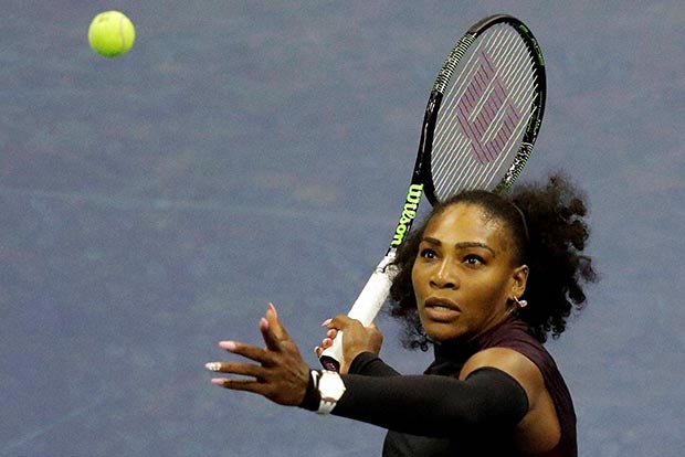 Sweeping win for champion Serena Williams