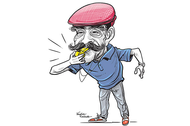 A top bureaucrat and a sports patron