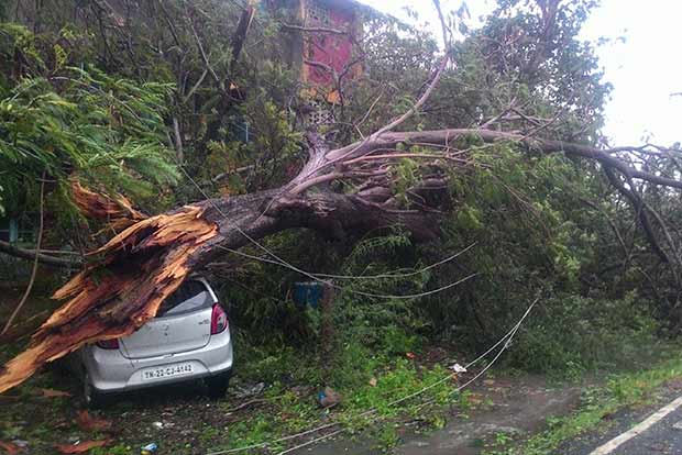 Weatherman cautions against second arm of cyclone
