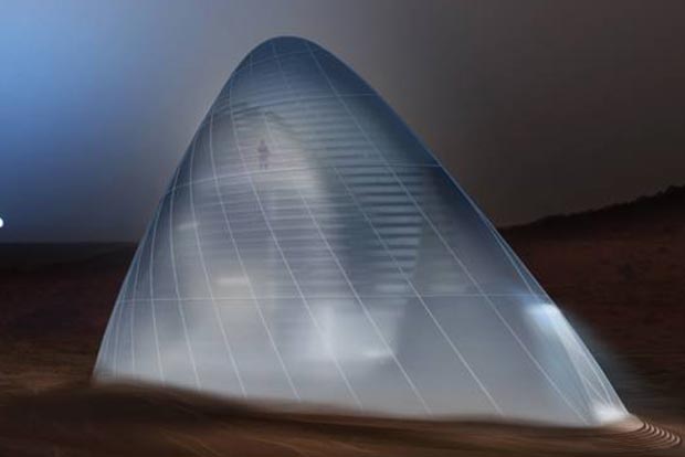 NASA may build ice homes on Mars