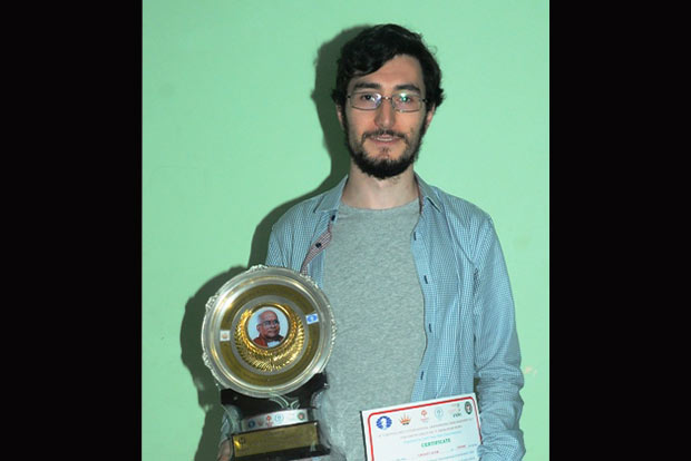 Adam emerges Chennai Open chess champion