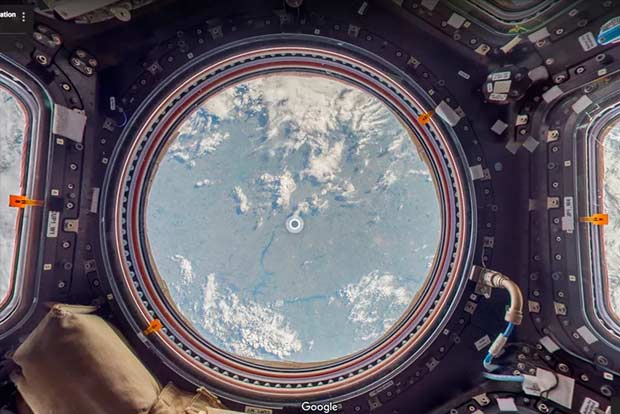 Get onboard ISS with Google Maps 'Street View'