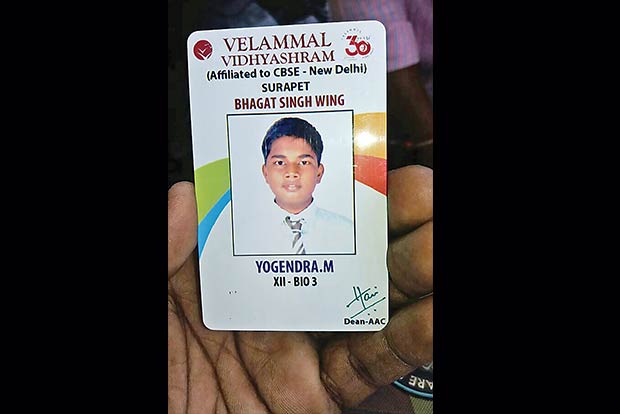 Class 12 boy fatally knocked down