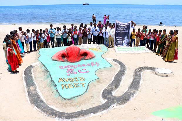 Protests erupt in Chennai after Anitha's suicide over NEET ...