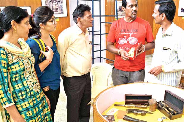 1000-year-old ‘Valampuri sangu’, on display at exhibition in Madurai ...